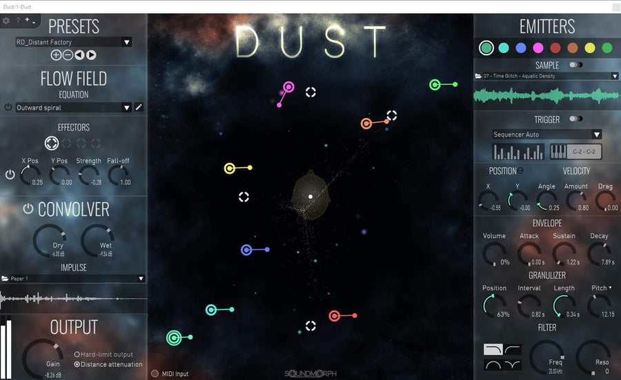 DUST - a sonic soundscape never thought possible before. – SoundMorph